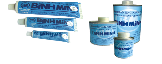 PRODUCT Keo d?n s?n ph?m uPVC : C?ng ty c? Ph?n NH?A B?NH MINH