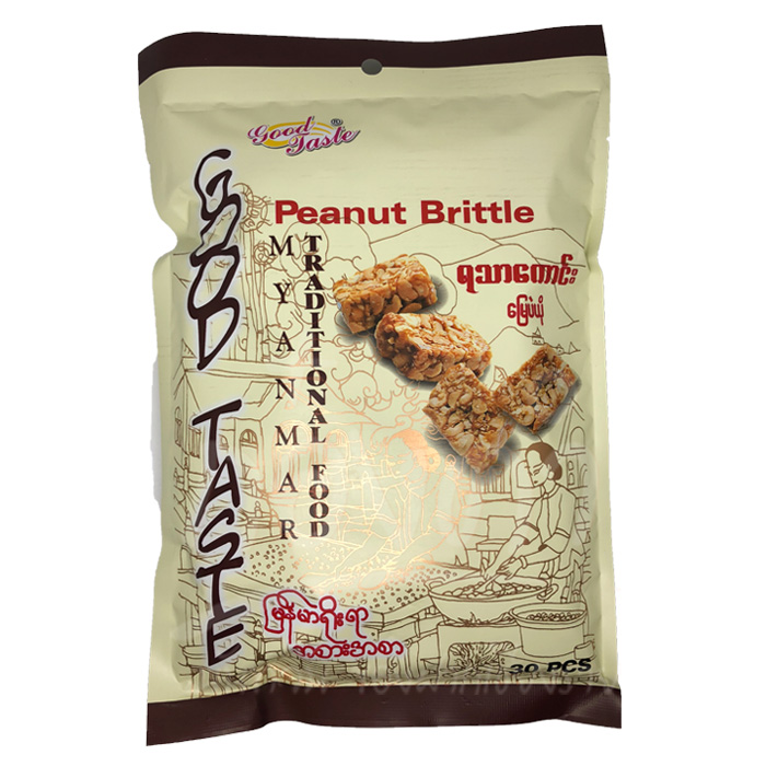 egatcoopshop : ถั่วพม่า Peanut Brittle
