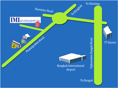MAP : บริษัท ไอเอ็มไอ อินดัสตรีส์ จำกัด | IMI Industries Co.,Ltd.