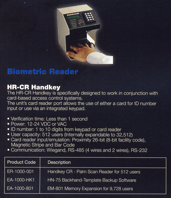 PRODUCT Biometric Reader : บริษัท อีลิด เทคโนโลจีส์ (ประเทศไทย) จำกัด ...