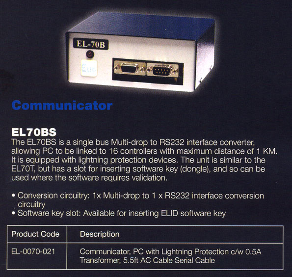 PRODUCT Communicator : บริษัท อีลิด เทคโนโลจีส์ (ประเทศไทย) จำกัด ...