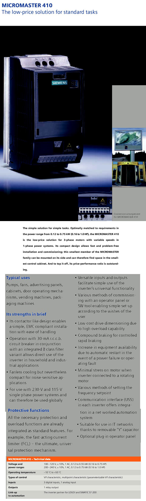 บริษัท พลวัตร จำกัด : Micromaster410