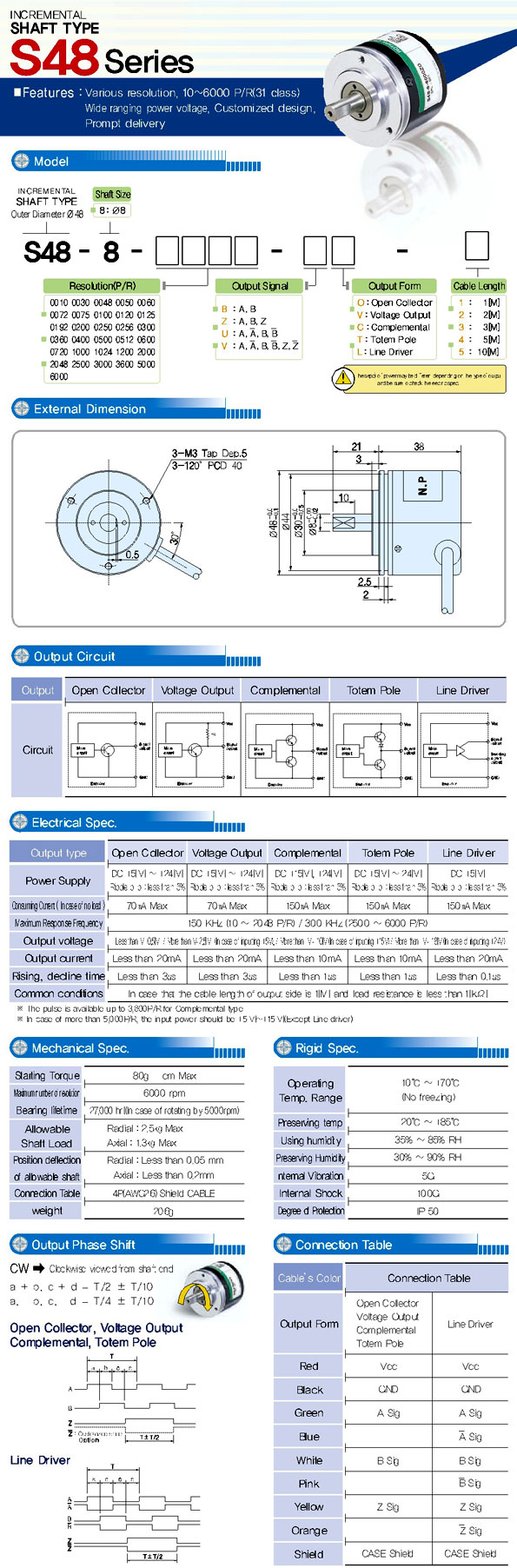 บริษัท พลวัตร จำกัด : Shaft Type S48