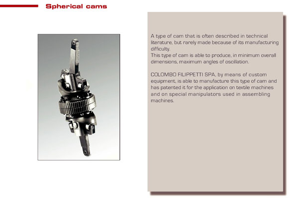 บริษัท พลวัตร จำกัด : Spherical Cam