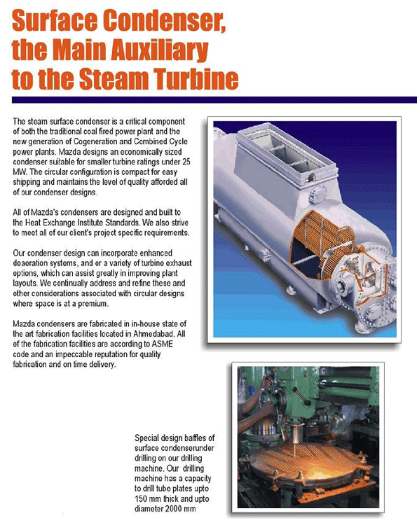 PRODUCT Serface Condenser : บริษัท ท็อป เทค เวิล์ด จำกัด | TOP TEC ...