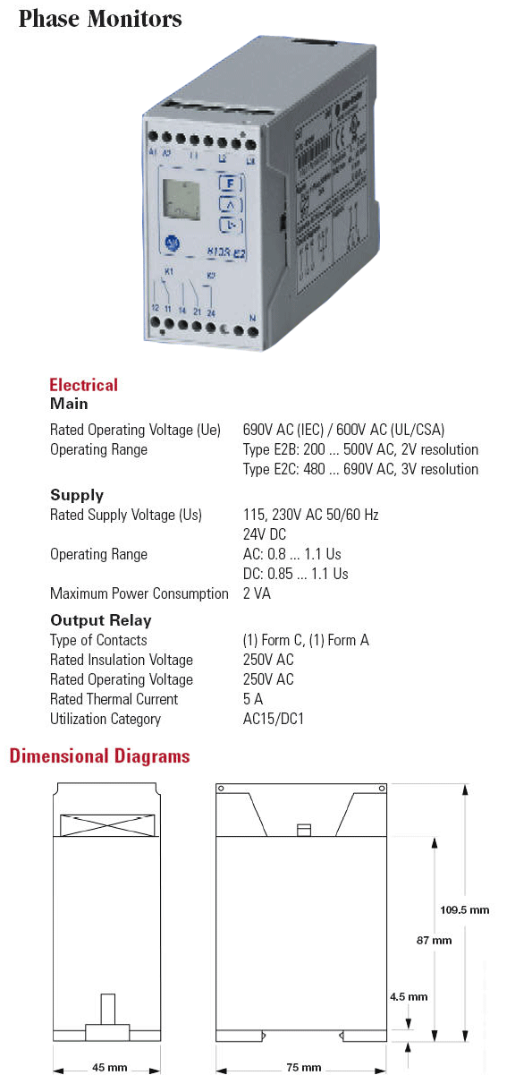 PRODUCT Phase Monitors : บริษัท ร็อกเวล ออโตเมชั่น จำกัด | Rockwell ...
