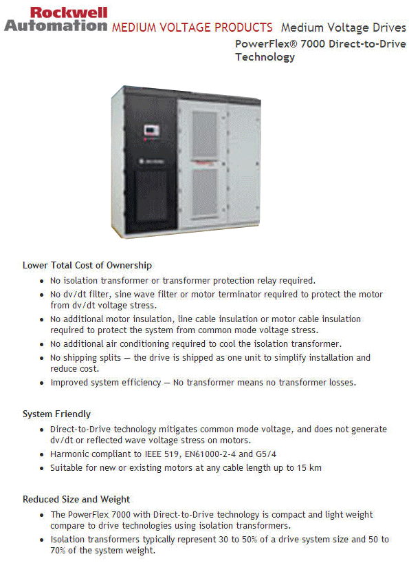 PRODUCT Medium Voltage Drives : บริษัท ร็อกเวล ออโตเมชั่น จำกัด ...
