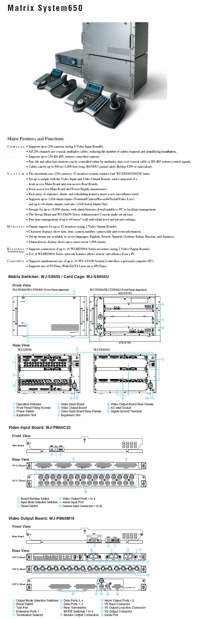 บริษัท ไทย เซอร์เวย์ เทเลคอม จำกัด : Processing : MATRIX SYSTEM650