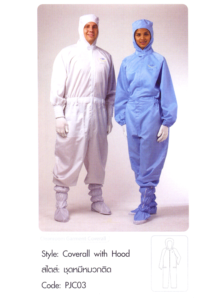 บริษัท พี.เจ.การ์เม้นท์ (ประเทศไทย) จำกัด : Cleanroom Garment ...