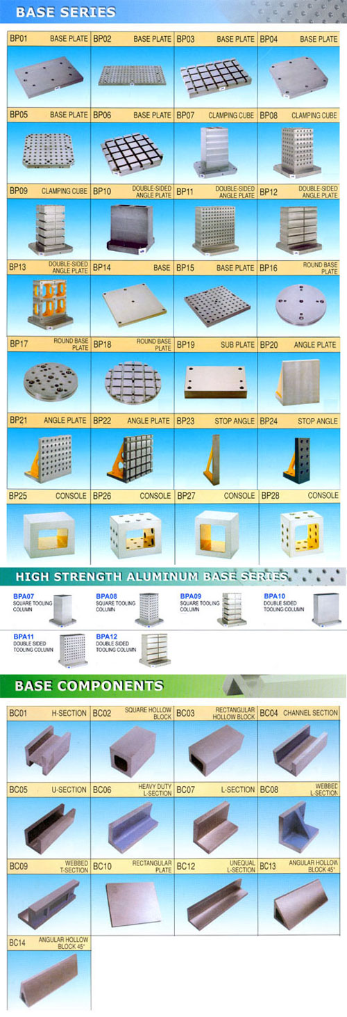 PRODUCT Modular Jig & Fixture - Base Series : Siam Dyna Supply