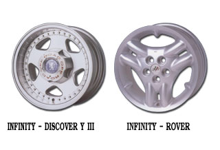 บริษัท ท็อปออโต้ ไทร์ : ล้อแม็ก INFINITY - DISCOVER Y III INFINITY - ROVER