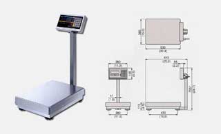 PRODUCT Water - proof digital platform scale : NCR Engineering ...