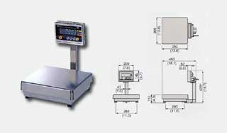 PRODUCT Water - proof digital platform scale : NCR Engineering ...