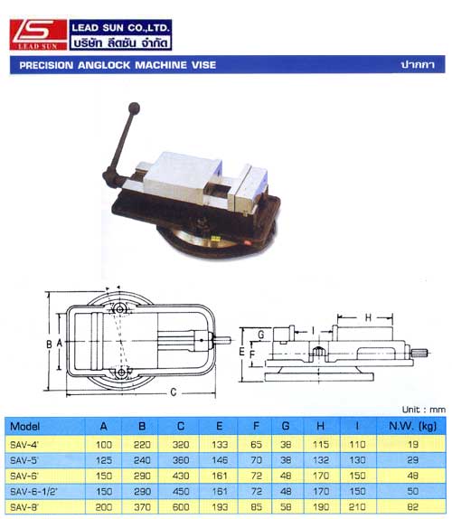 PRODUCT SAV-4, SAV-5, SAV-6, SAV-6 1/2, SAV-8 : บริษัท ลีดซัน จำกัด ...