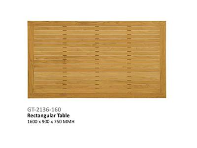 บริษัท สันต์ไทย จำกัด : GT-2136-160 Rectangular Table