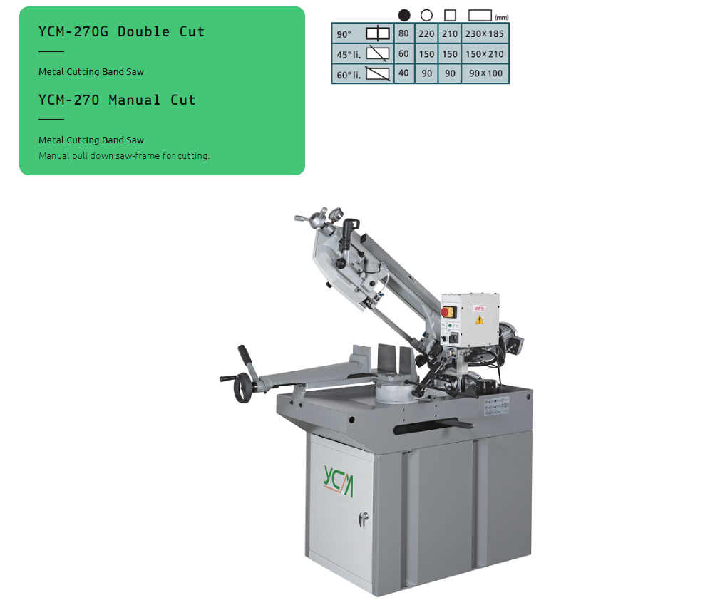 บริษัท ลีดซัน จำกัด : METAL CUTTING SAWING MACHINE