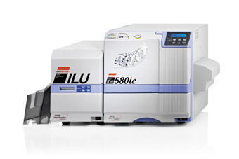 PRODUCT เครื่องพิมพ์บัตร พิมพ์สี่สีสองด้าน XID 580ie Retransfer Double-sided, over-the-edge ...