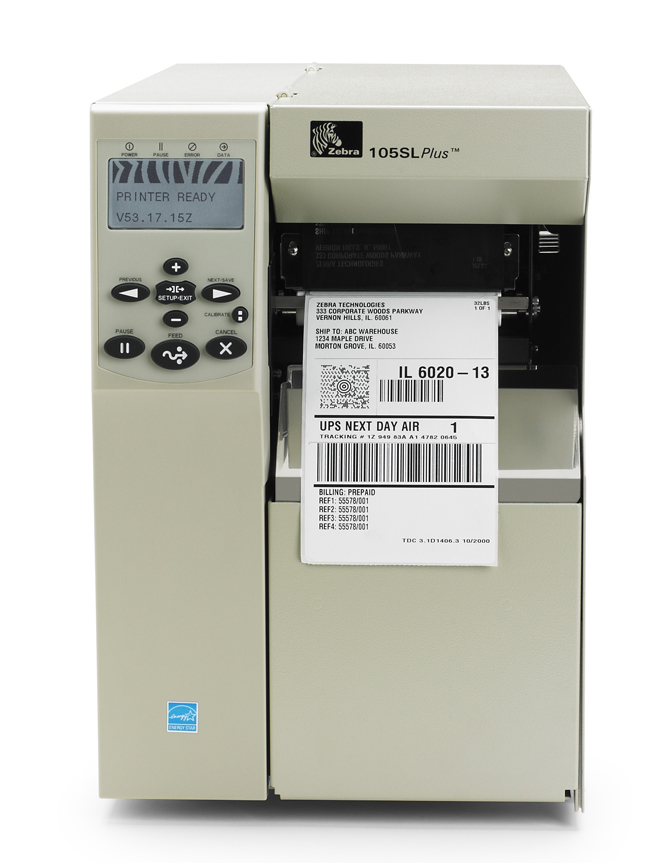 PRODUCT เครื่องพิมพ์บาร์โค้ด Zebra 105SL Printers rugged and reliable ...