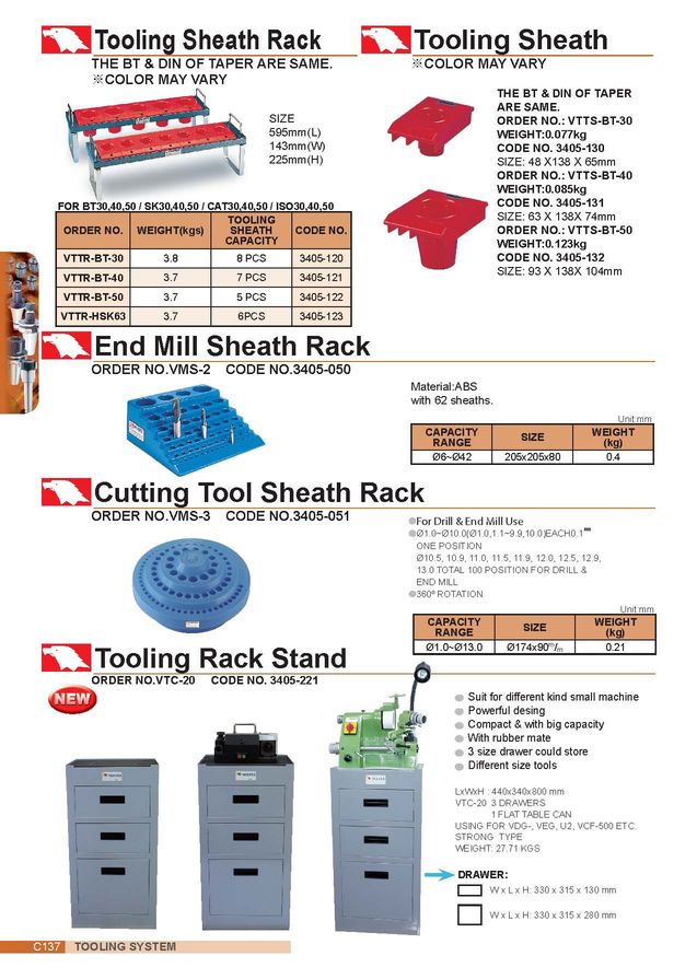 บริษัท เอส.เอ็ม.ที.เอเซีย จำกัด : Tooling Sheath Rack