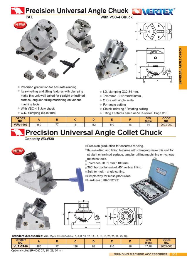 บริษัท เอส.เอ็ม.ที.เอเซีย จำกัด : Precision Universal Angle Chuck