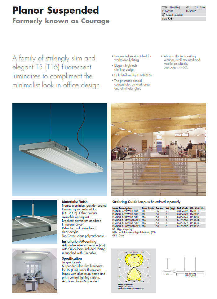 บมจ.ไลท์ติ้ง แอนด์ อีควิปเมนท์ : Pendant - Chandelier : THORN : PLANOR ...