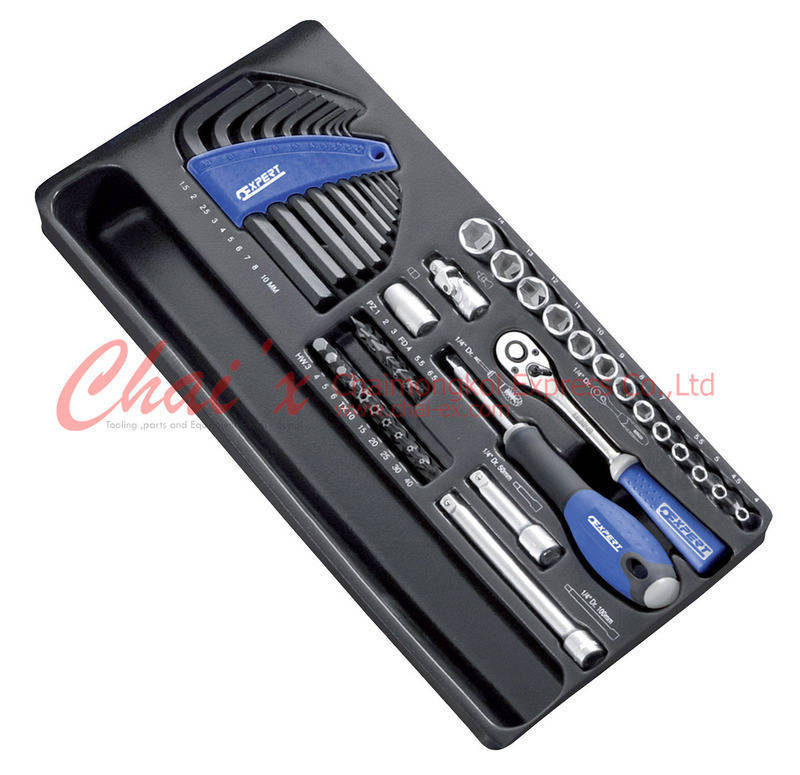 บริษัท ชัยมงคล เอ็กซเพรส จำกัด : 1/4" SOCKET AND ACCESSORY MODULE 45 PIECES