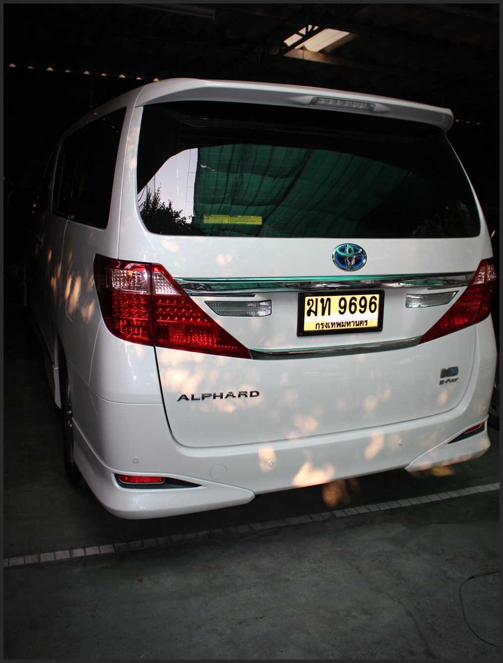 PRODUCT ผ้าม่านรถ Alphard ผ้า UV เบอร์ 14 : ร้าน ธนาธรณ์ ผ้าม่านรถ ...