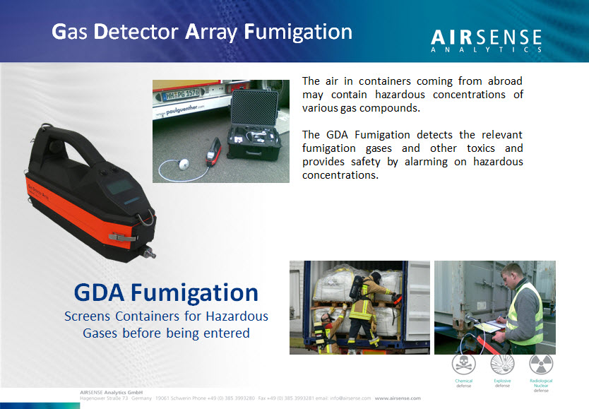 PRODUCT Gas Detector Array (GDA - Fumigation) : บริษัท เอกเสคคิวทิฟ ...