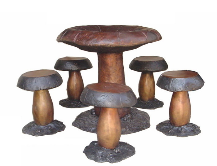 PRODUCT ชุดโต๊ะเห็ด (Mushroom Table Set) : บริษัท วี. เอส. คราฟท์ จำกัด ...