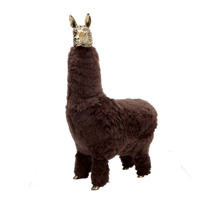 PRODUCT Brown Lama - Genuine Sheep Fur : บริษัท โรงงานอุตสาหกรรมฟอกหนัง ...