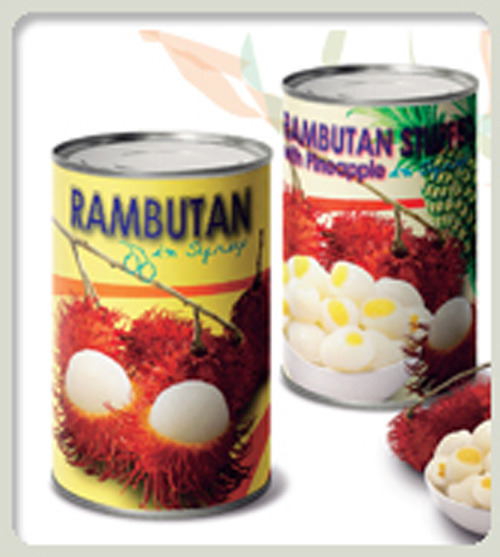 PRODUCT Canned Rambutan & Rambutan stuffed with pineapple in (light ...