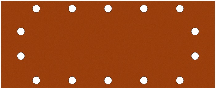 PRODUCT Velcro Rectangle(14Holes)(5*2 and 2*2)/หลังสักหลาด ทรง ...