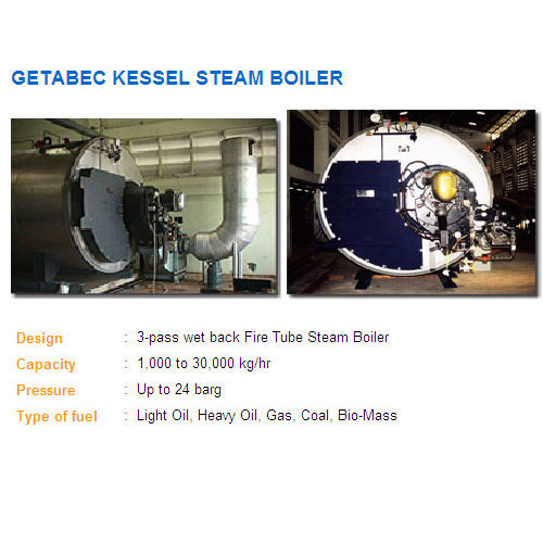 บริษัท เจตาแบค จำกัด : GETABEC KESSEL STEAM BOILER