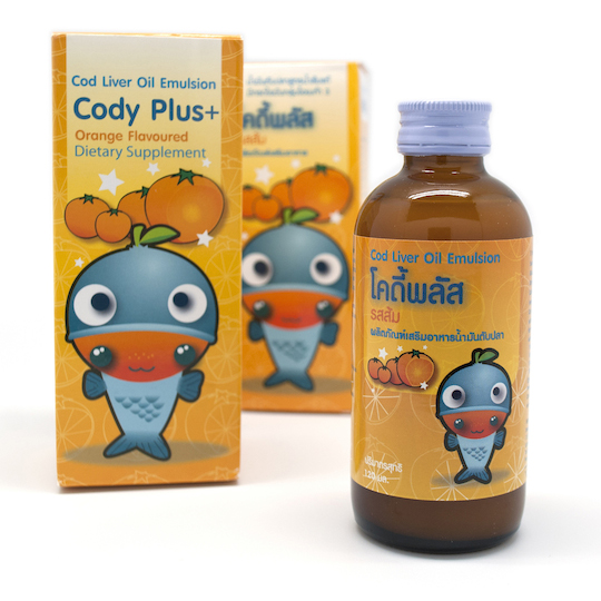 PRODUCT น้ำมันตับปลาชนิดน้ำเชื่อม (รสส้ม)/Cod Liver oil emulsion ...