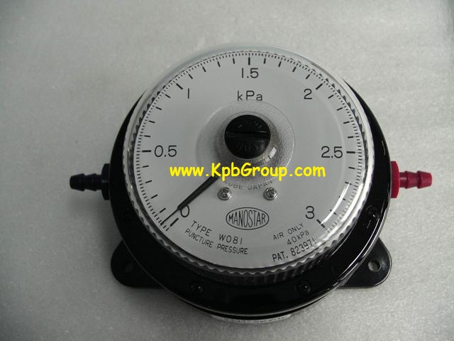 PRODUCT MANOSTAR Low Differential Pressure Gauge WO81FN3E : บริษัท เคพีบี เอ็นเตอร์ไพรส์ จำกัด ...