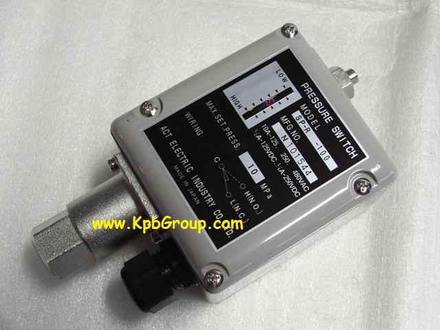 PRODUCT ACT Pressure Switch SP-R-100 : บริษัท เคพีบี เอ็นเตอร์ไพรส์ ...