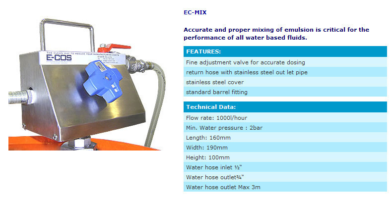 PRODUCT EC-MIX : บริษัท อี คอส จำกัด | E-COS Co., Ltd