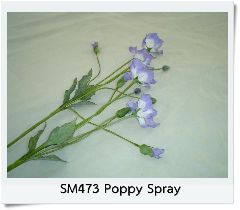 PRODUCT SM473 Poppy Spray : บริษัท สยาม เอ็ม. แฮนดิคราฟท์ จำกัด | Siam ...