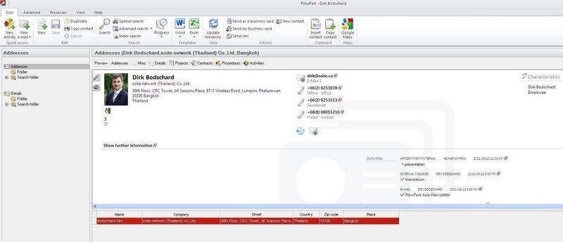 PRODUCT FlowFact CRM Software : โอไซด์ เน็ตเวิร์ค (ประเทศไทย) จำกัด ...