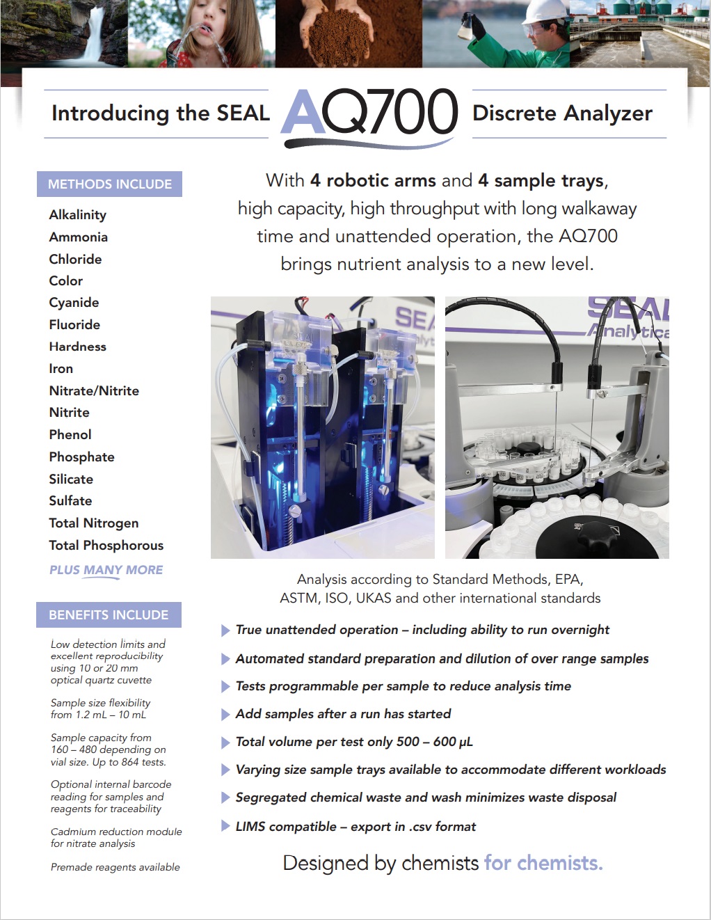 PRODUCT AQ700 Discrete Analyzer : บริษัท ไทยยูนีค จำกัด | Thai Unique ...