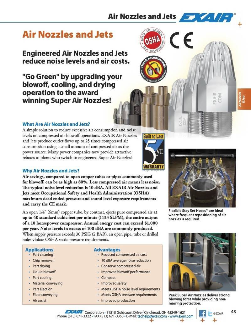 PRODUCT Air Nozzle & Jet : บริษัท ออยล์เพียว แมนเนจเม้นท์ ซิสเต็มส์ ...