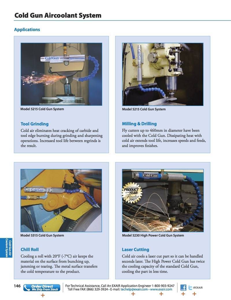บริษัท ออยล์เพียว แมนเนจเม้นท์ ซิสเต็มส์ จำกัด : Cold Gun AirCoolant