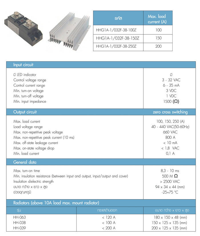 PRODUCT Industrial Solid State Relay : บริษัท อะตอม-มิค เพาเวอร์ จำกัด ...