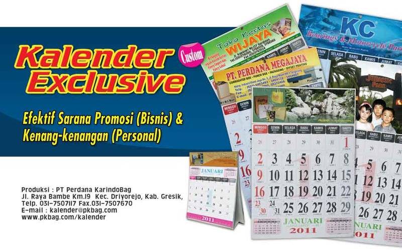 PRODUCT Calendar : PERDANA KARINDOBAG, PT | PERDANA KARINDOBAG, PT