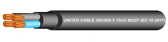 PRODUCT สาย IEC10 NYY : บริษัท สายไฟฟ้ายูไนเต็ด จำกัด | UNITED WIRE ...