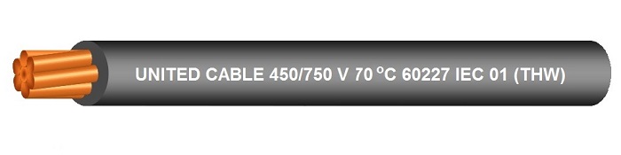 PRODUCT สาย IEC 01 THW : บริษัท สายไฟฟ้ายูไนเต็ด จำกัด | UNITED WIRE & CABLE CO.,LTD.