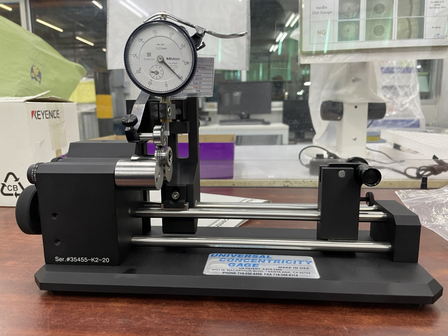 บริษัท เมคคาทรอนิกส์ แมชชีน ทูลส์ : Universal Concentricity Gages