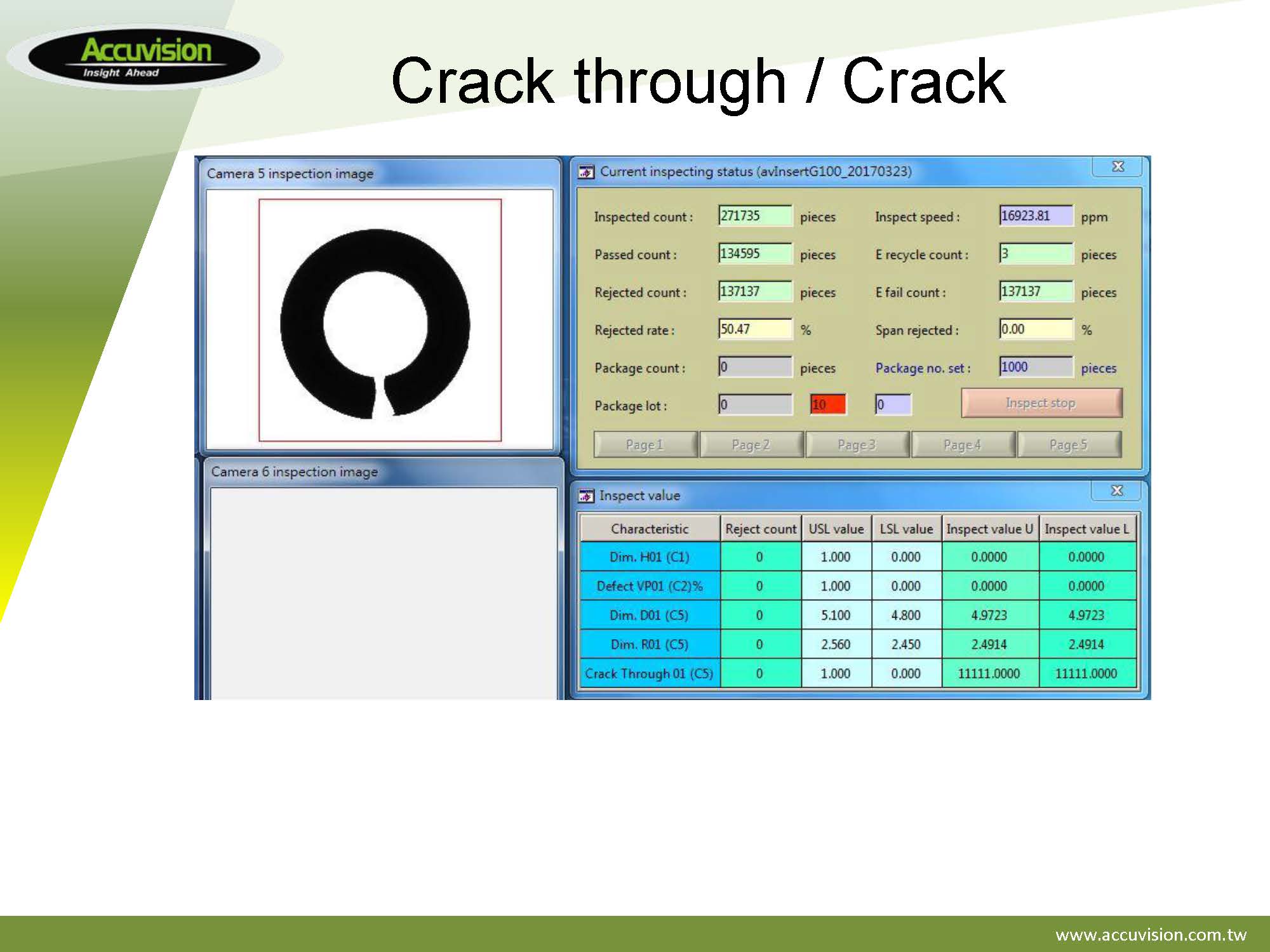 PRODUCT O-ring Inspection เครื่องตรวจสอบโอริง : บริษัท เมคคาทรอนิกส์ ...
