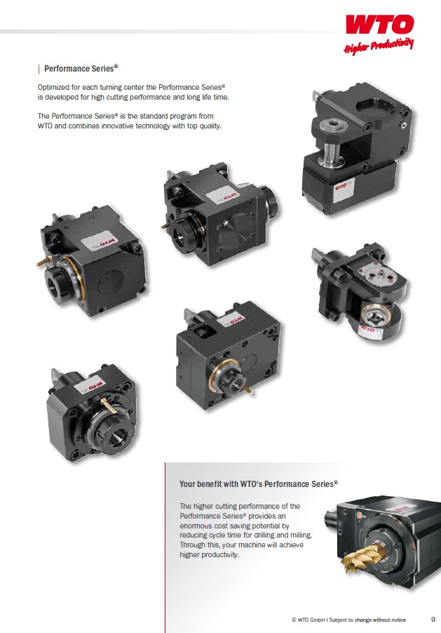 บริษัท เมคคาทรอนิกส์ แมชชีน ทูลส์ : WTO Driven Tool