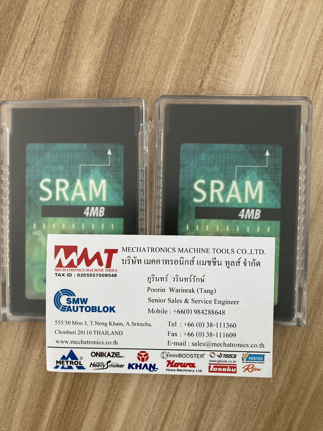 PRODUCT จำหน่าย PRETEC SRAM CARD 4MB 2MB มีสินค้าพร้อมส่ง : บริษัท เมค ...
